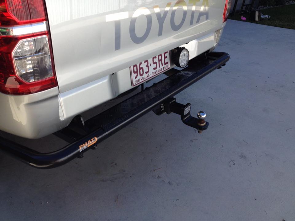 Toyota Hilux N70 Rear Bar – PHAT Bars