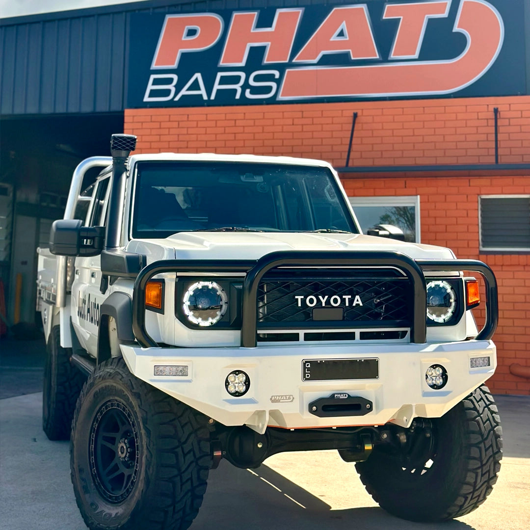 Toyota LandCruiser 79/76/78 Series Facelift Bull Bar – PHAT Bars