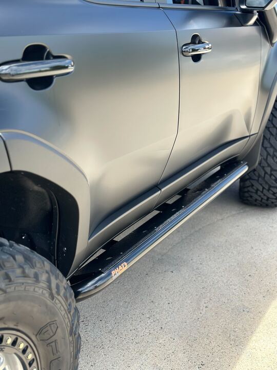 Toyota Prado 250 Series ANGLED Rock Sliders – PHAT Bars