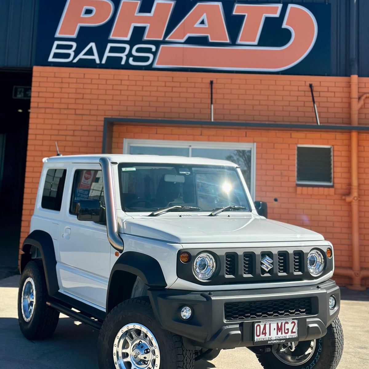 Suzuki Jimny Rock Sliders / Side Steps (JB74 - 3 Door) – PHAT Bars